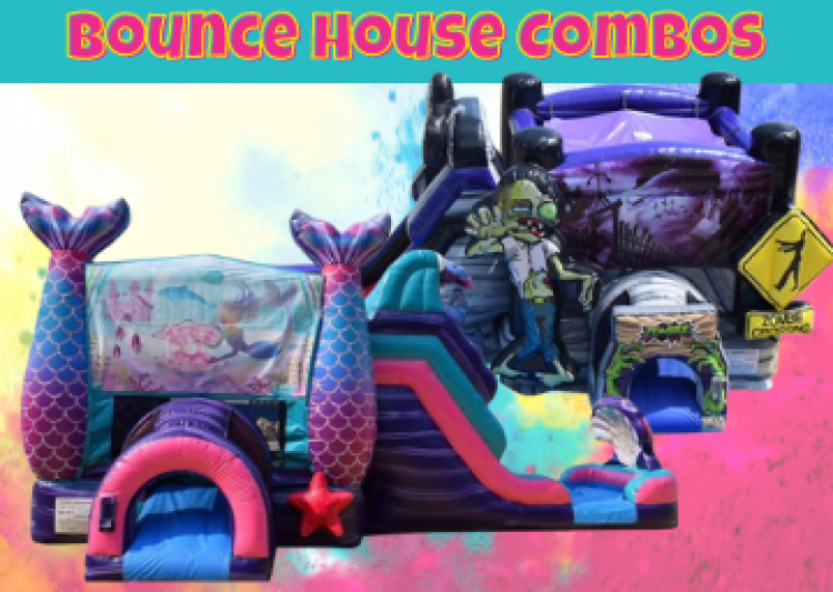 Combo Bouncers Wet | Do The Happy Bounce (941) 661-0890